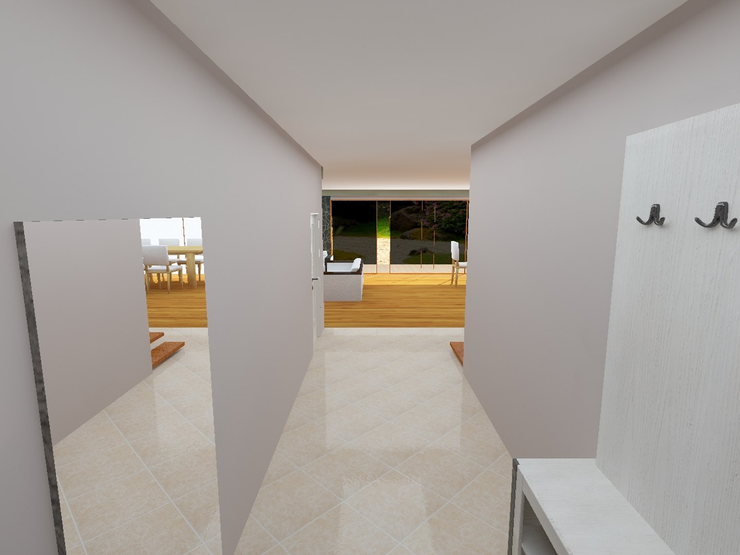 Villa Floor Coridor 3D Model - TurboSquid 1154643