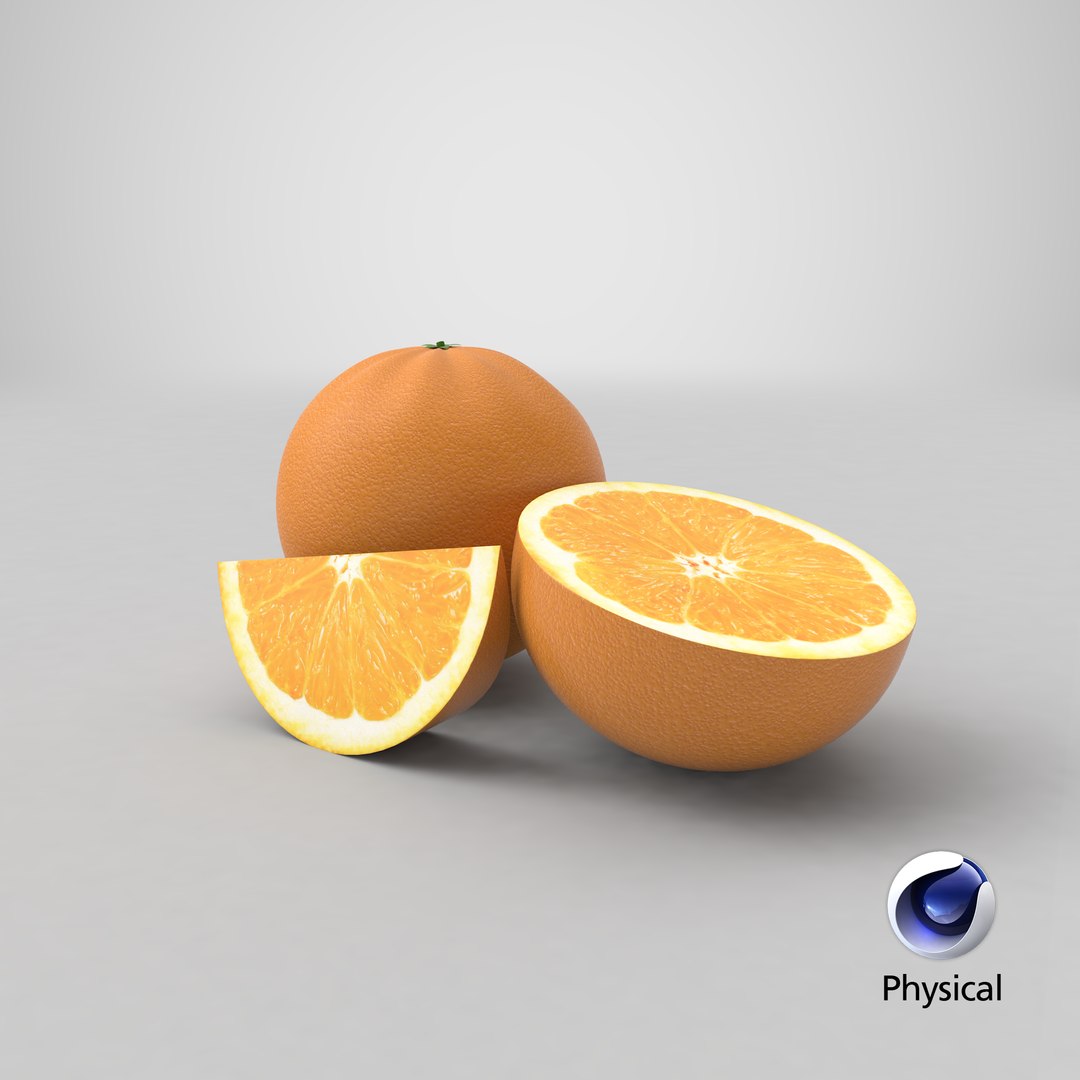 Orange Fruit 3D Model - TurboSquid 1326797