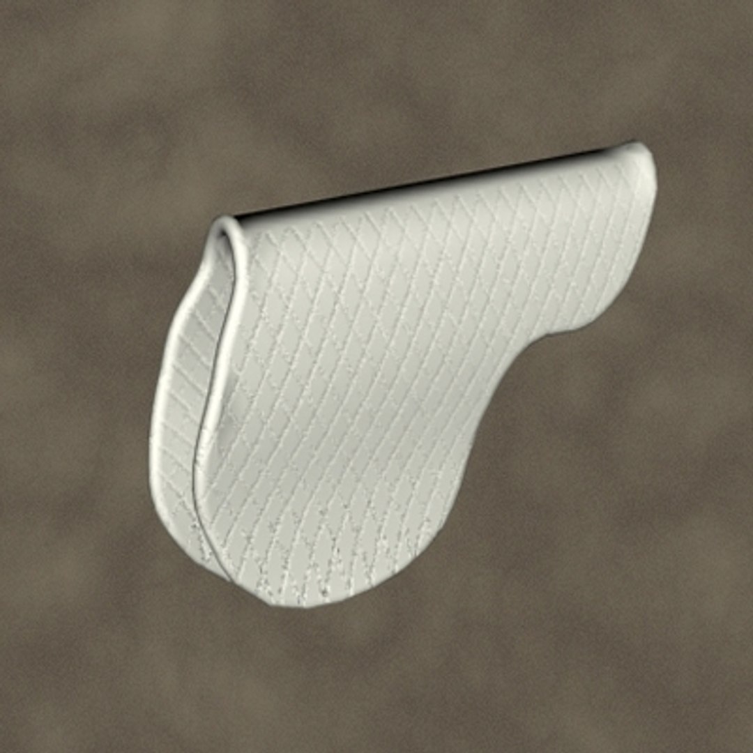 english pad quilted zipped 3d model