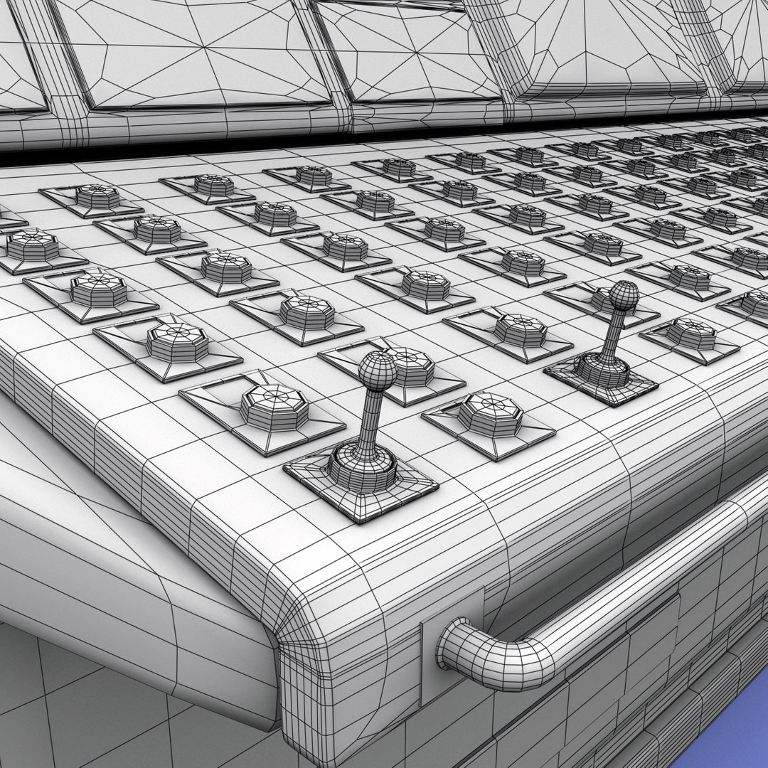 Control Desk 3d 3ds