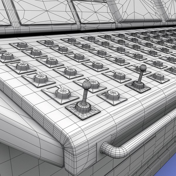 control desk 3d 3ds