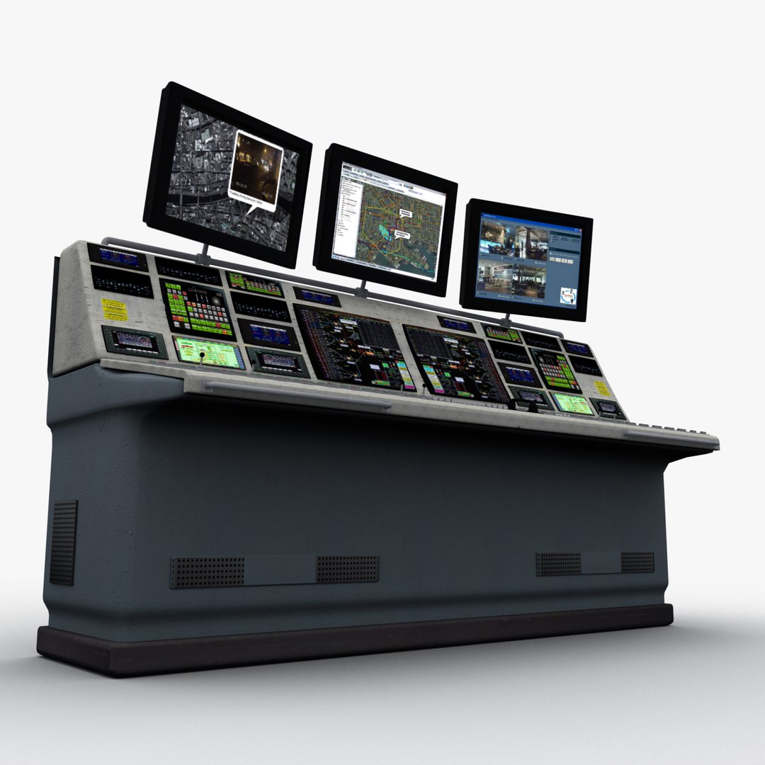 Control Desk 3d 3ds