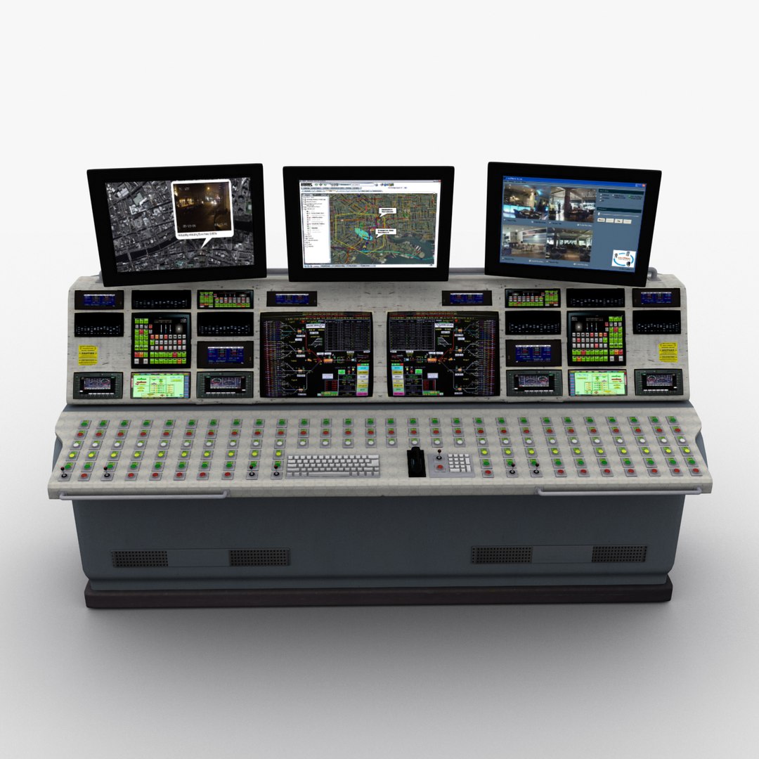 Control Desk 3d 3ds