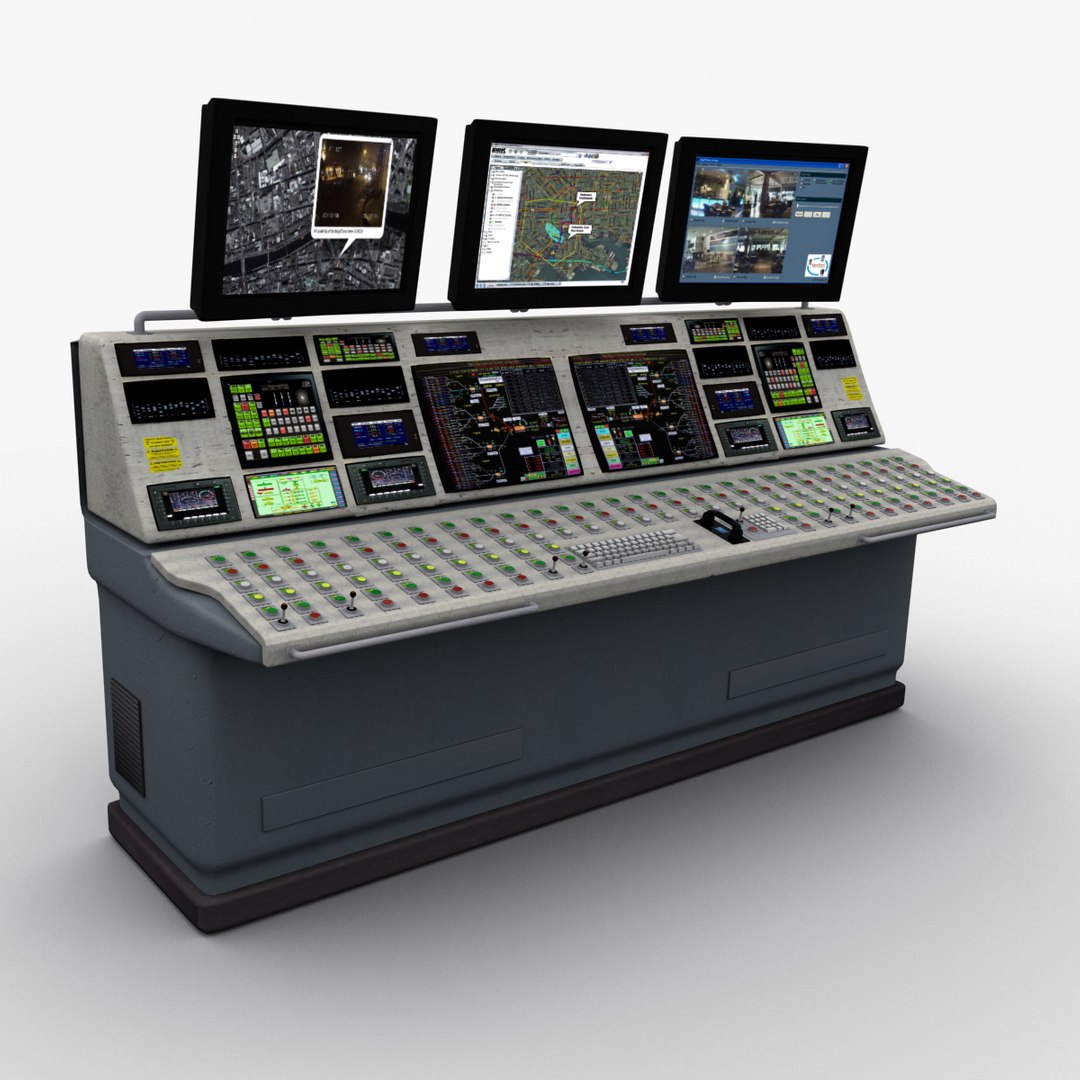 Control Desk 3d 3ds