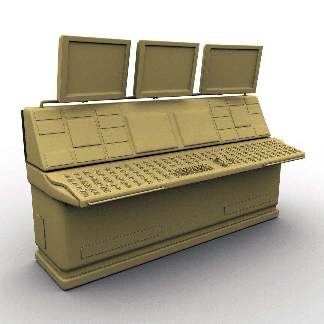 Control Desk 3d 3ds