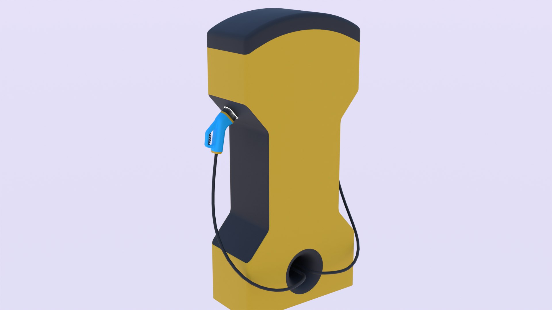 3D EV Charger PBR 8K Textures Model - TurboSquid 2141303