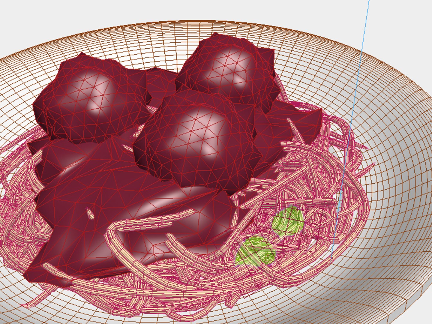 3d Spaghetti Model
