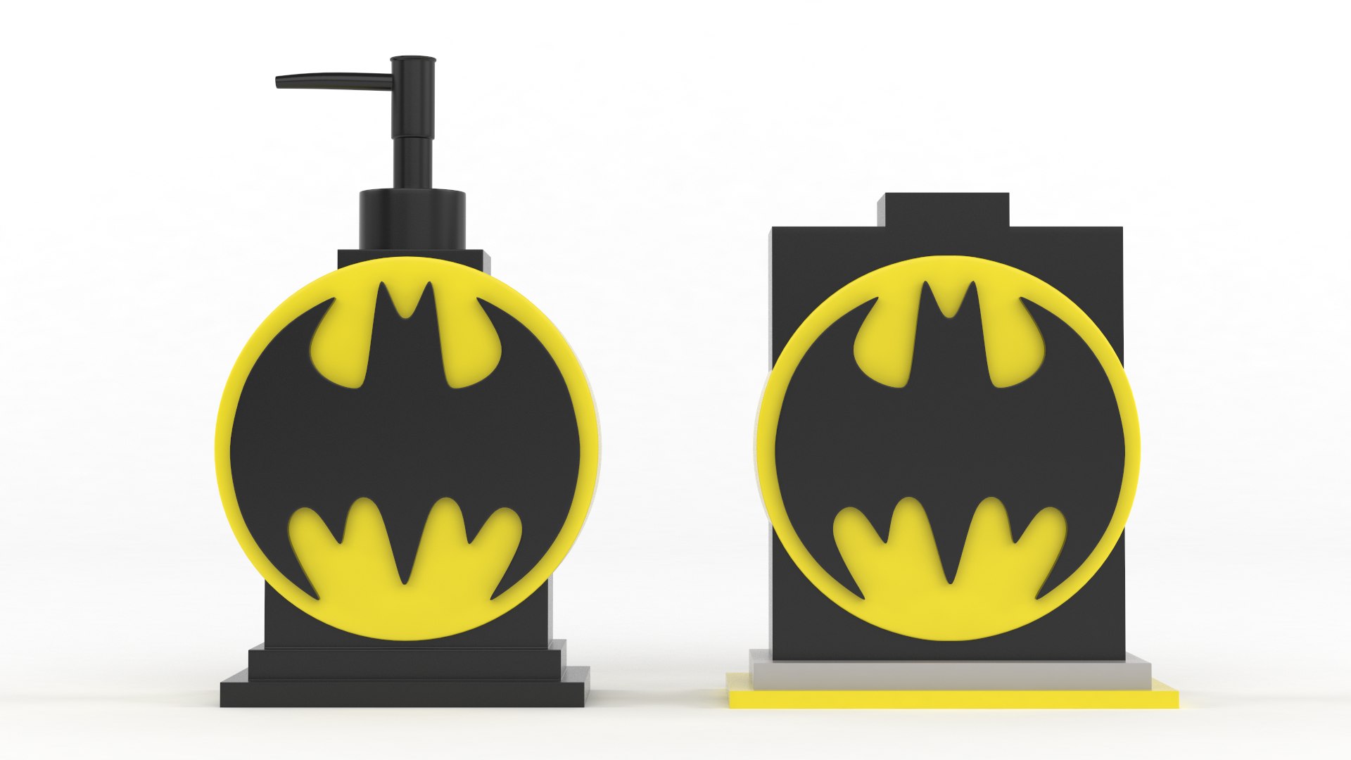 modelo 3d Batman Soap Lotion Dispenser - TurboSquid 1950388