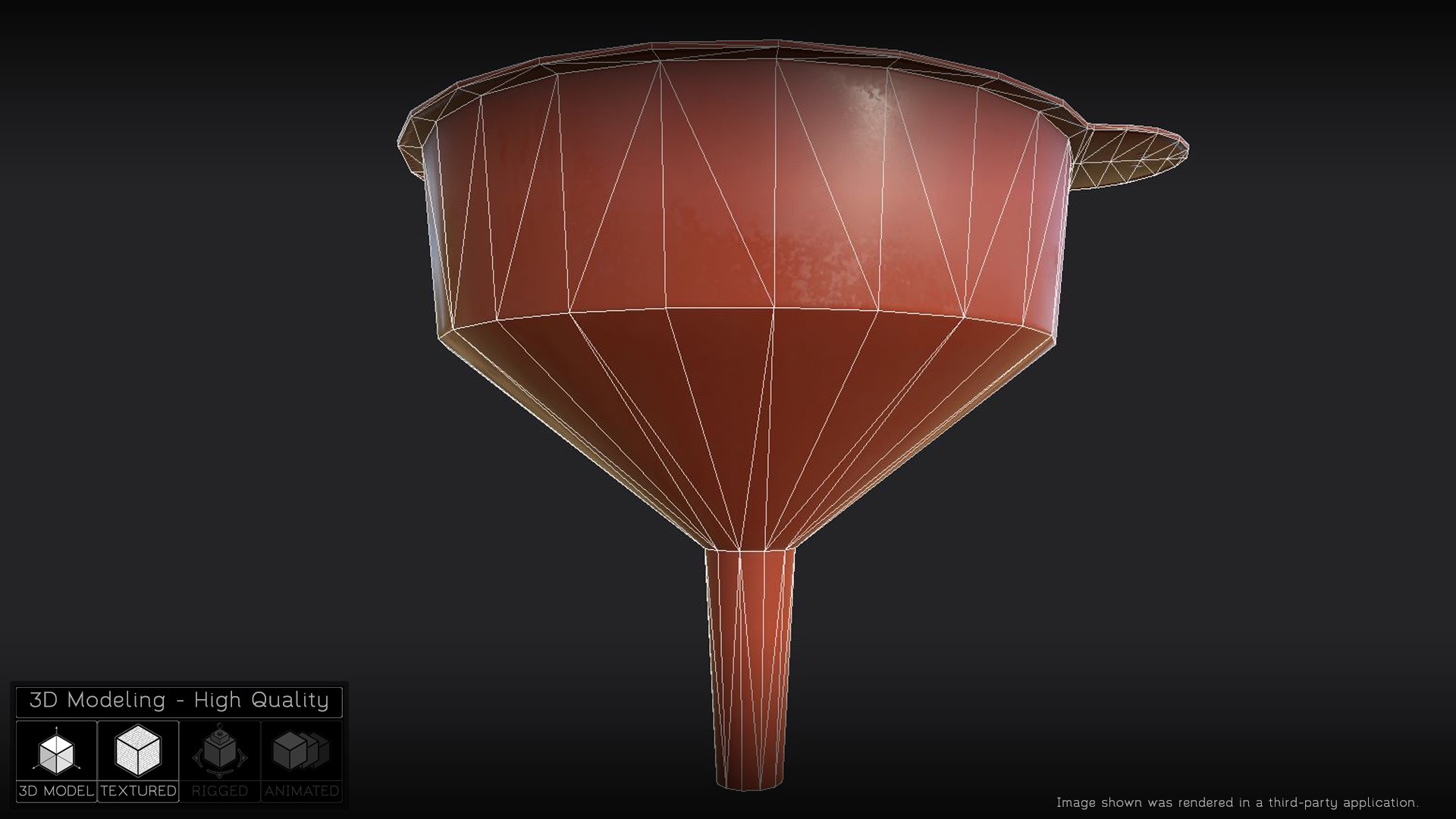 Plastic Funnel 3D Model - TurboSquid 1364948