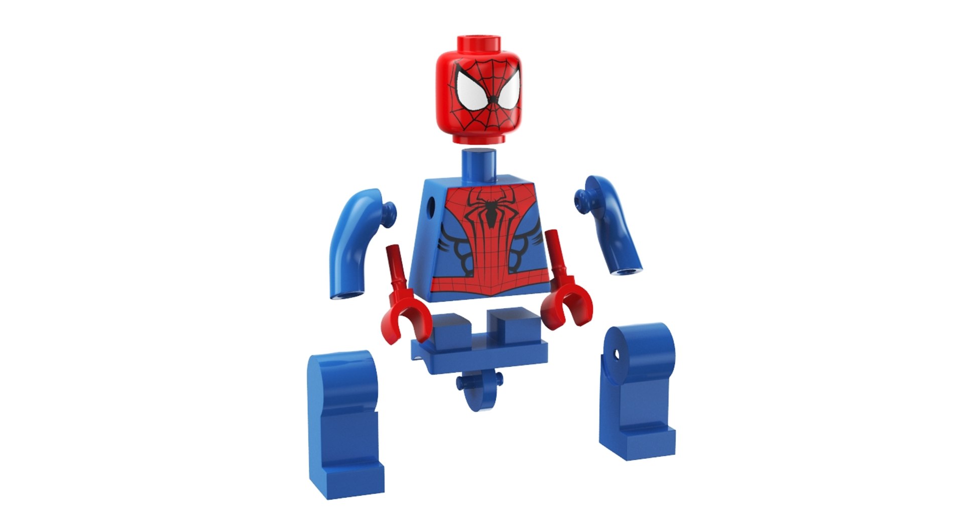 Lego Spider Man 3D Model - TurboSquid 1363413