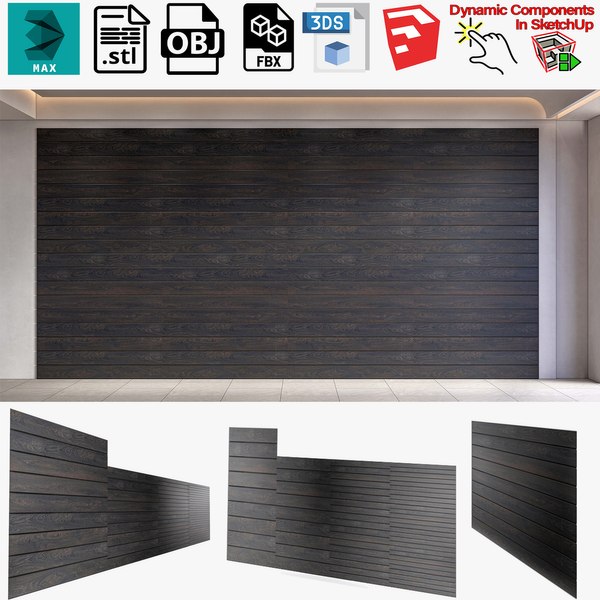 modèle 3D de Transformable Wall Panel Cladding - TurboSquid 2083055