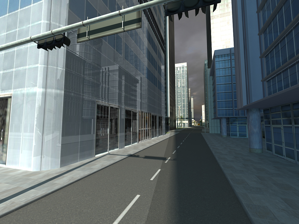 3d model city skyscraper buildings