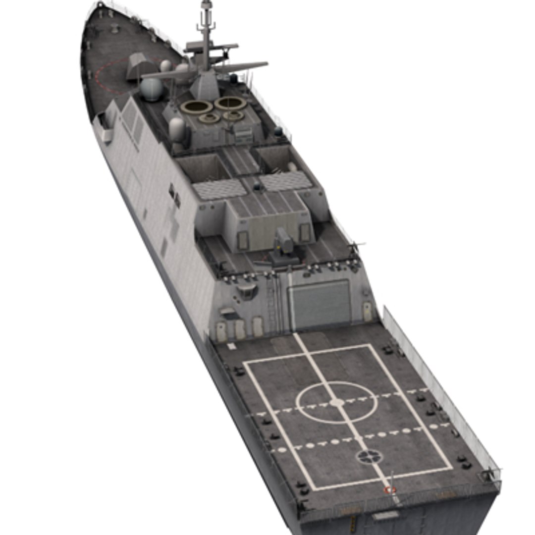 Littoral Combat Ship Lcs 3d Model