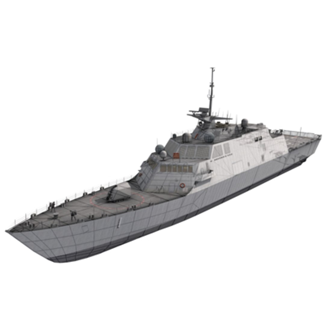 Littoral Combat Ship Lcs 3d Model