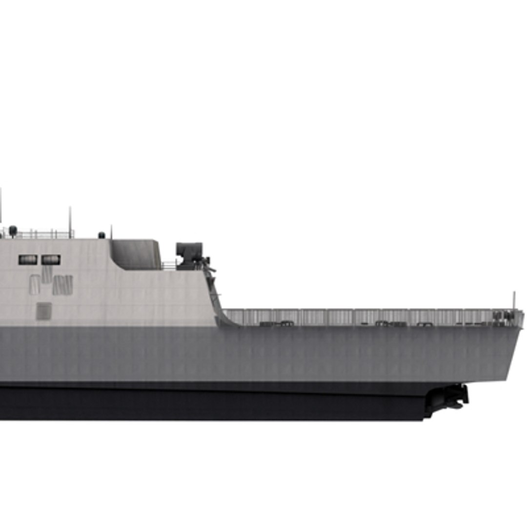 Littoral Combat Ship Lcs 3d Model