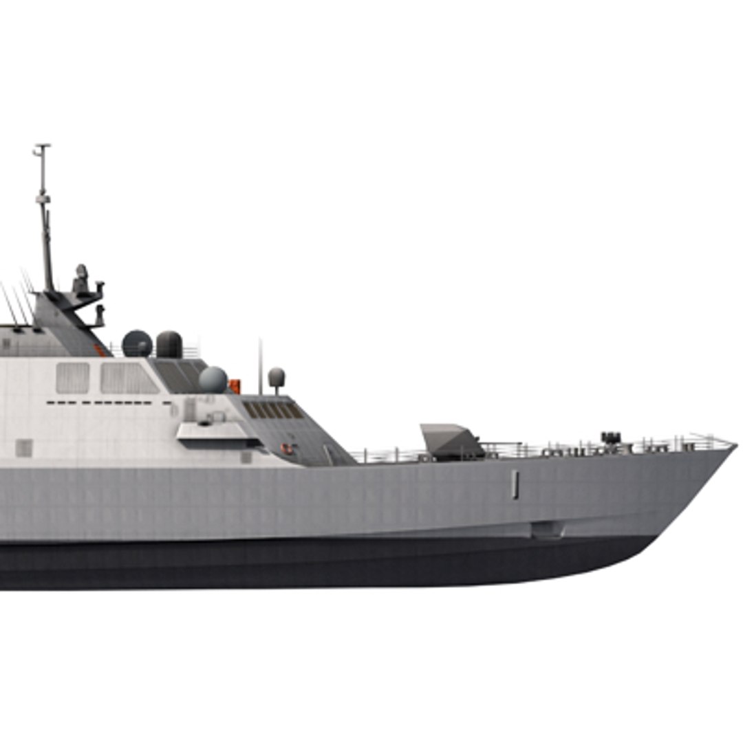 Littoral Combat Ship Lcs 3d Model