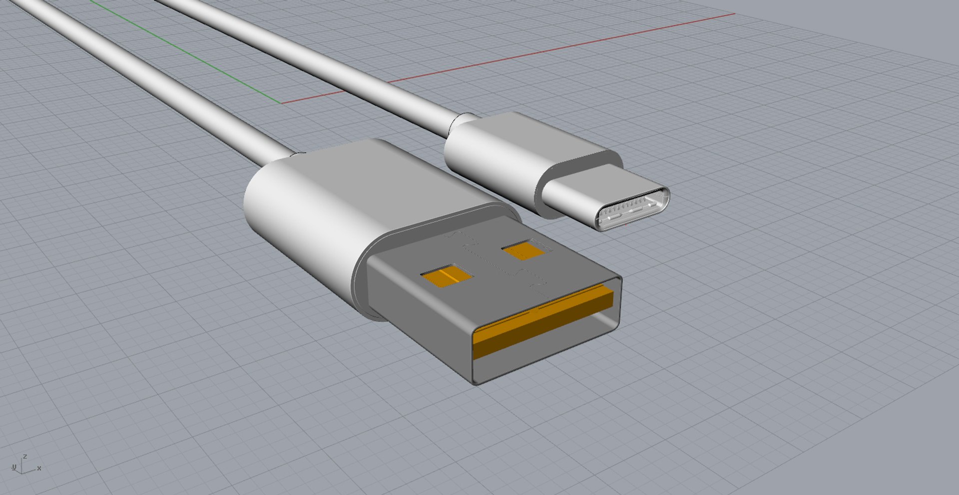 Type c usb 3 3D - TurboSquid 1378205