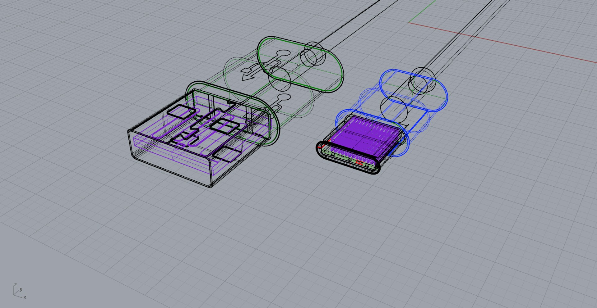 Type c usb 3 3D - TurboSquid 1378205
