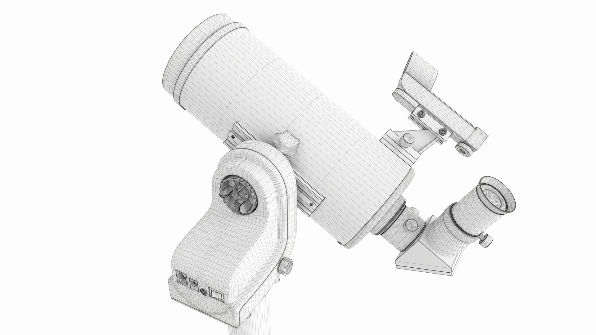 3D Amateur Compact Go-to Automatic Telescope With Tripod Model ...