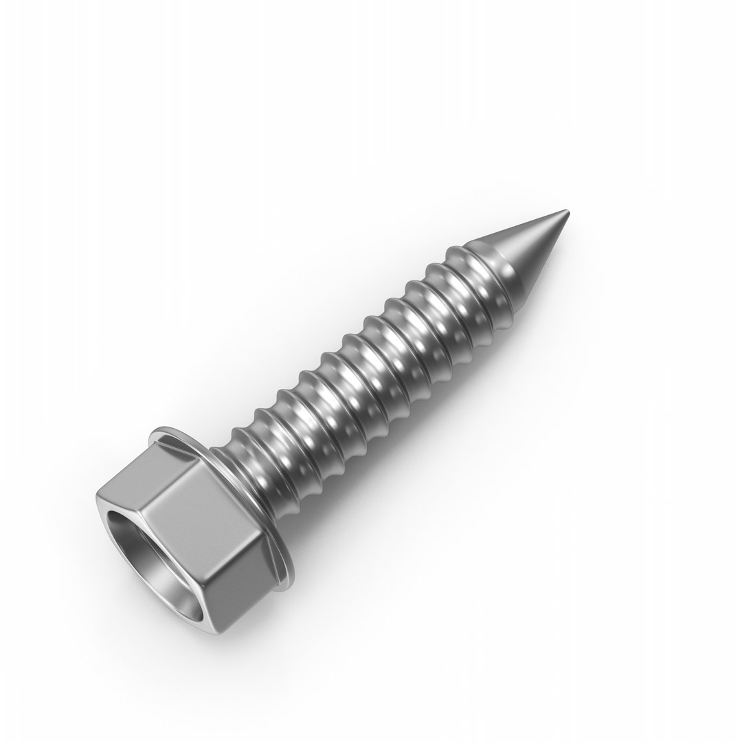 Screw 3D Model - TurboSquid 1972356