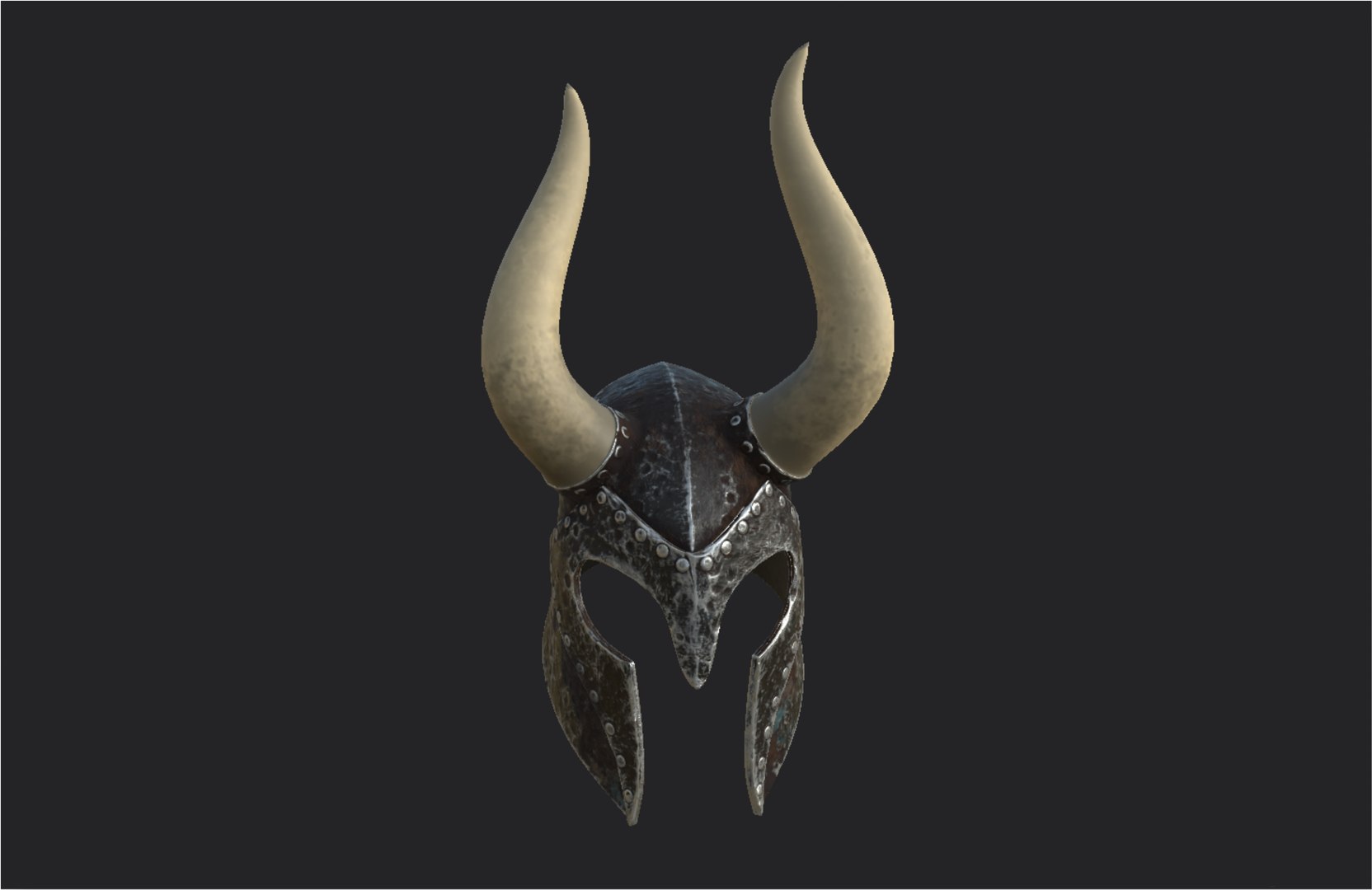 Rusty Helmet With Horns 3D Model - TurboSquid 2062873