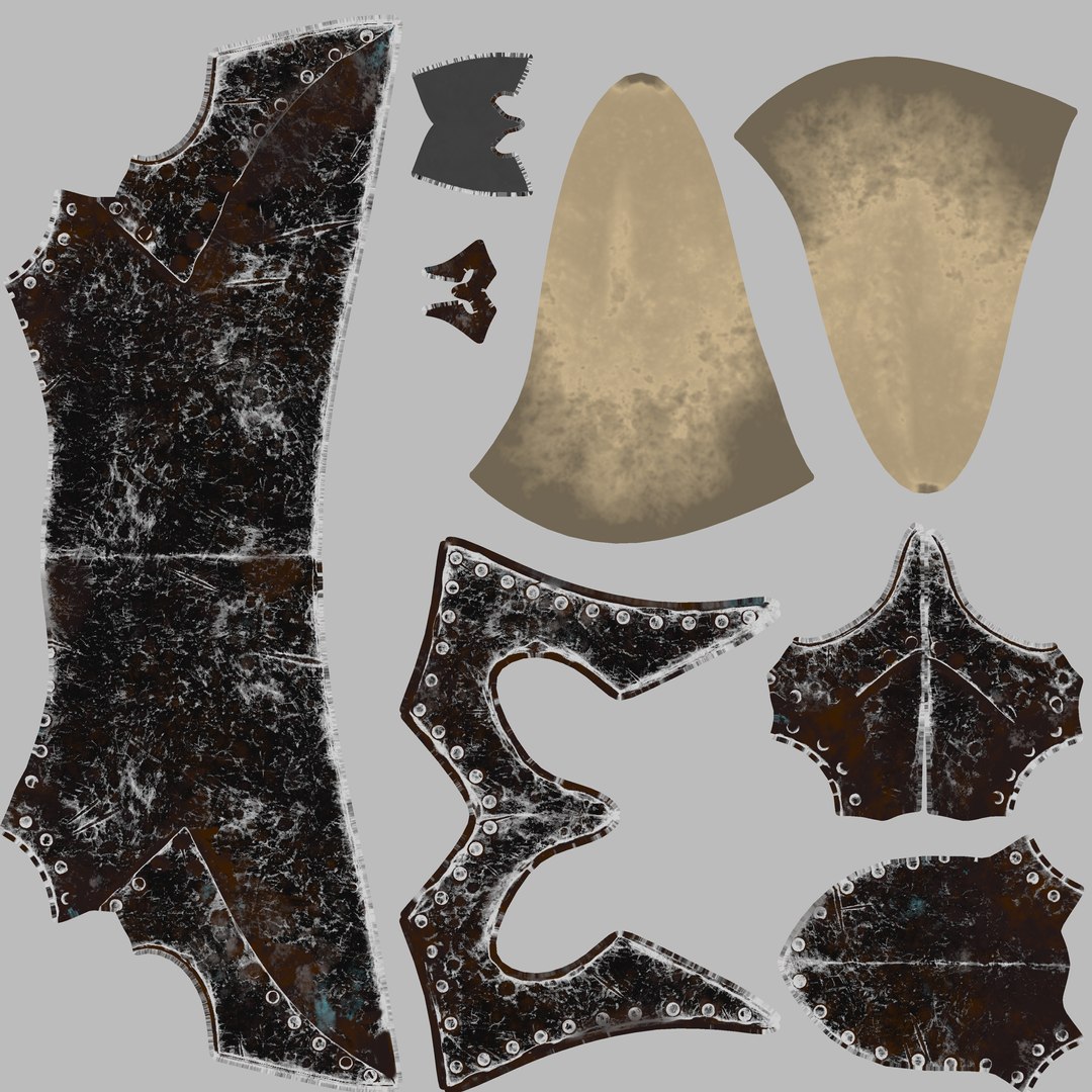 Rusty Helmet With Horns 3D Model - TurboSquid 2062873