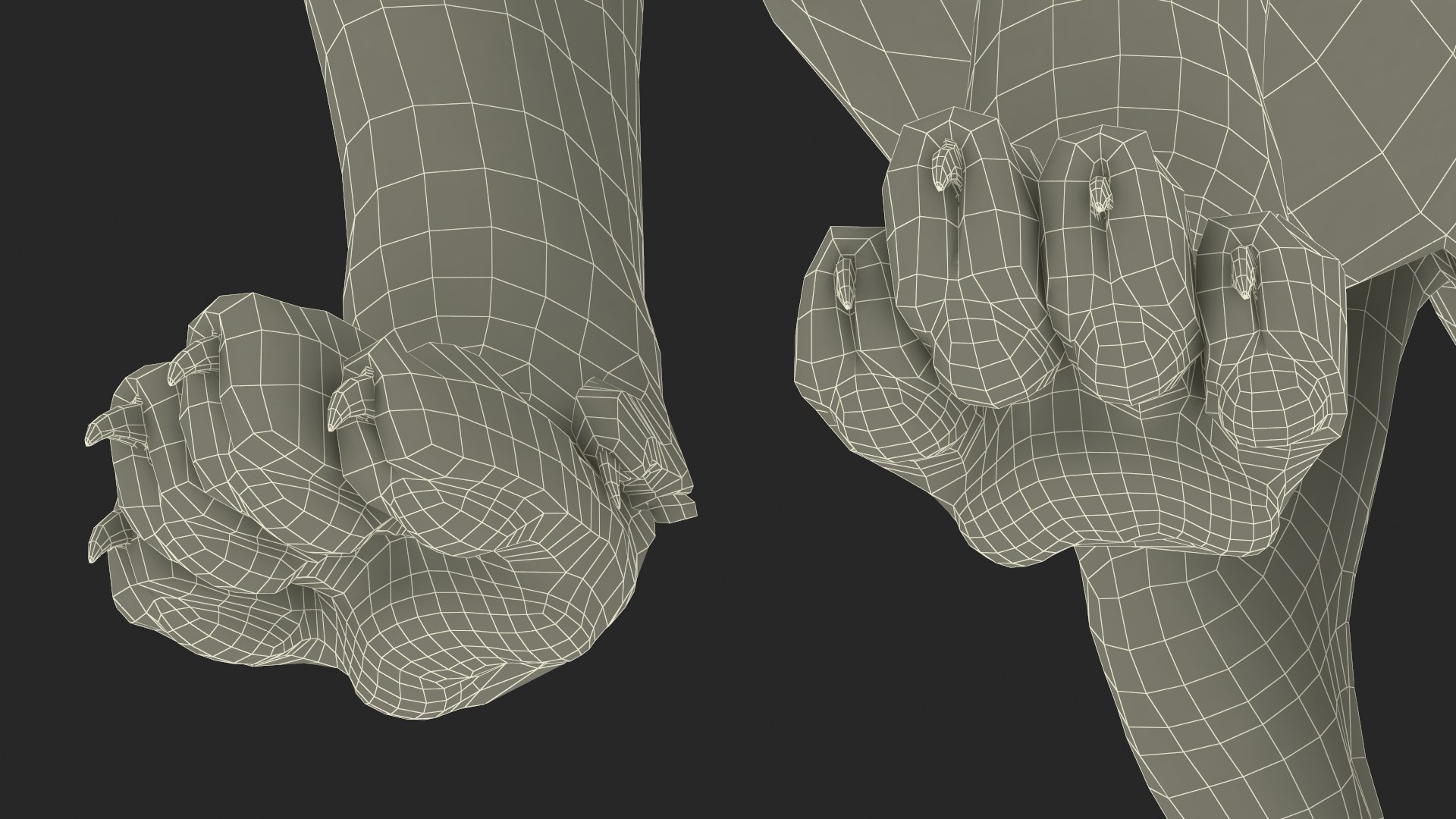 Leopard Cub Standing Pose Model - TurboSquid 2335642