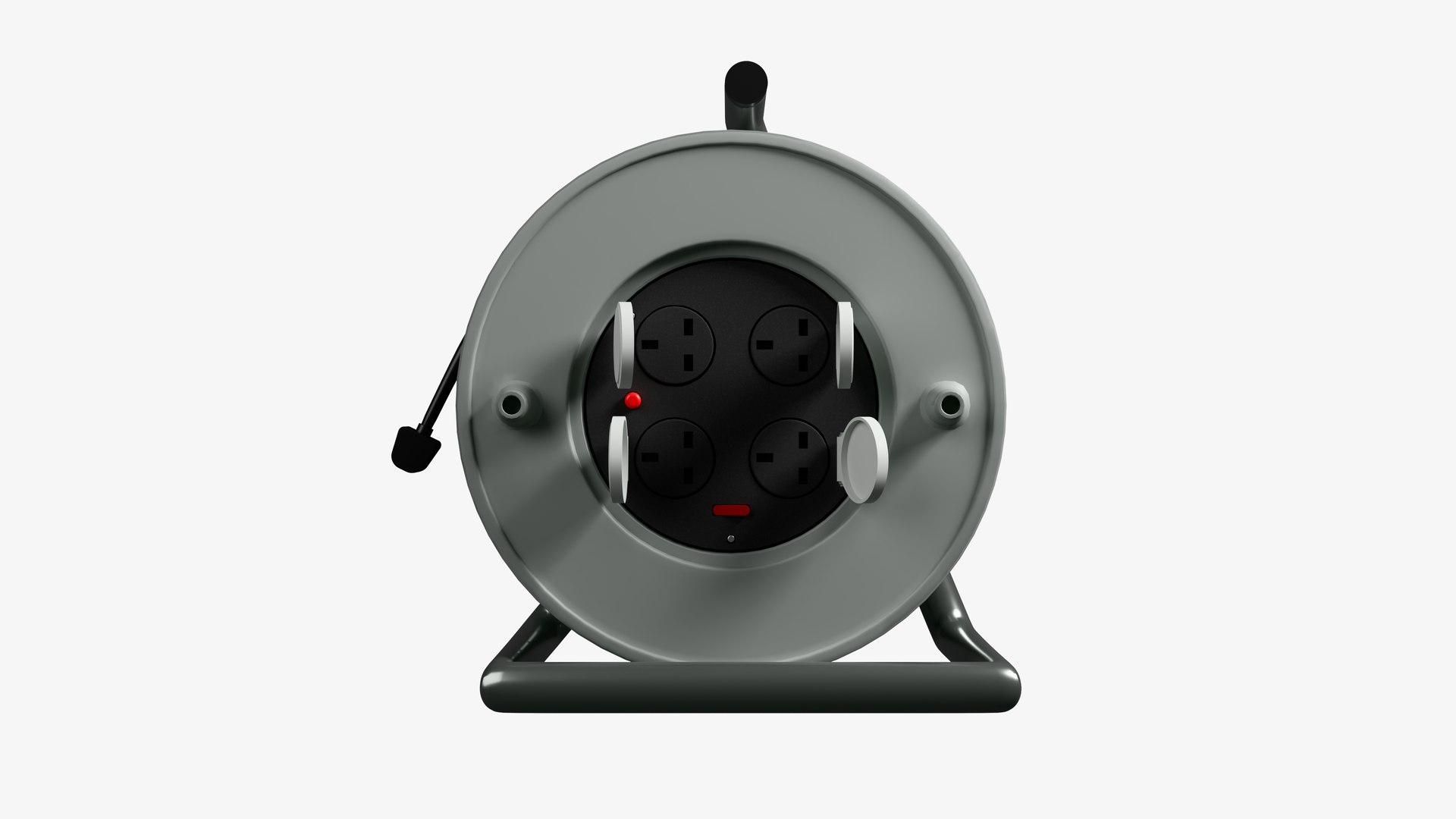 3D Industrial Cable Reel 3D Model - TurboSquid 2375217