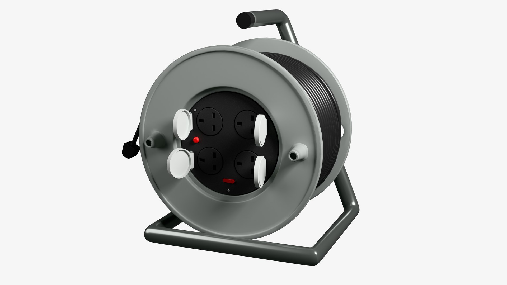 3D Industrial Cable Reel 3D Model - TurboSquid 2375217