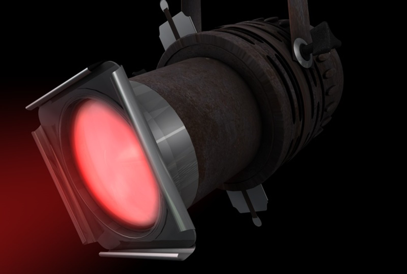 3d c4d studio spotlight light