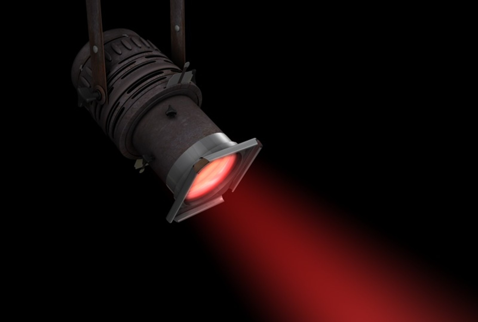 3d c4d studio spotlight light