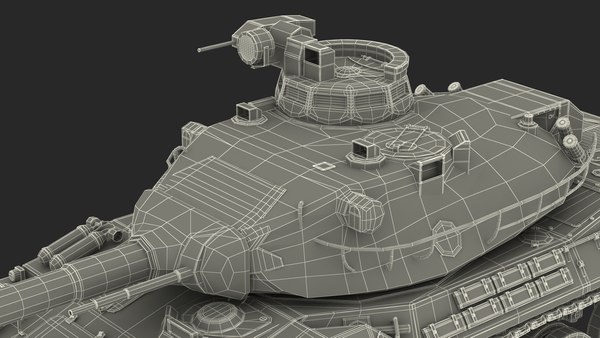 3D French AMX-30 Rigged model - TurboSquid 1819651