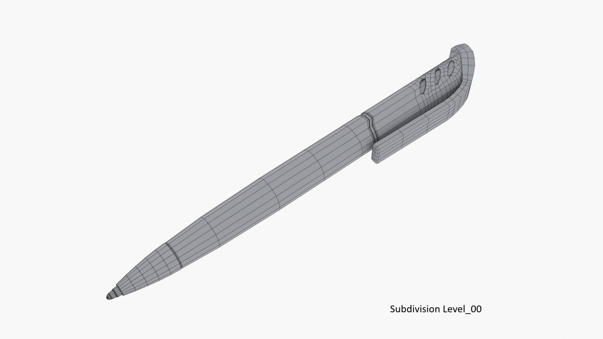 3D Ballpoint Pen - TurboSquid 2190867