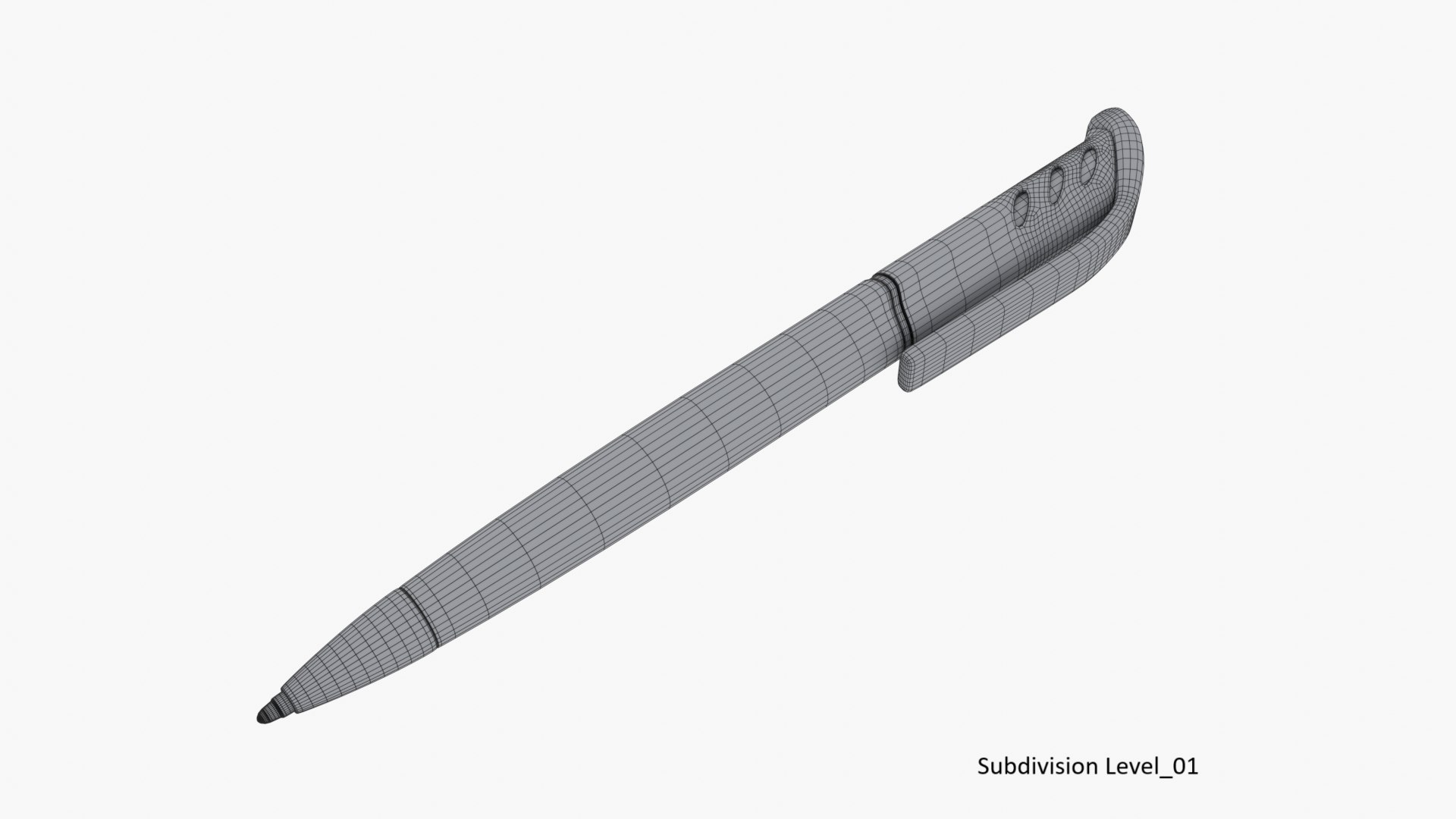 3D Ballpoint Pen - TurboSquid 2190867