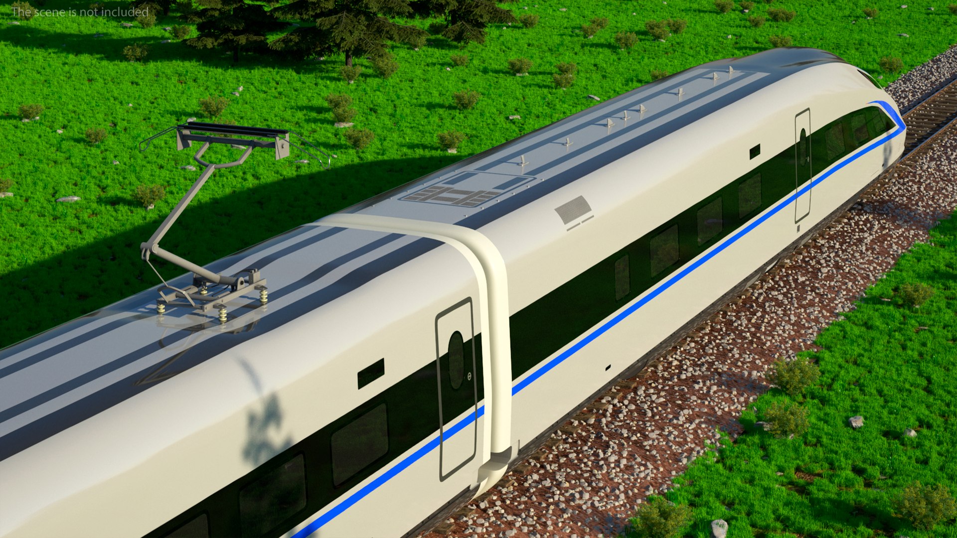 3D High Speed Bullet Train model - TurboSquid 2091429
