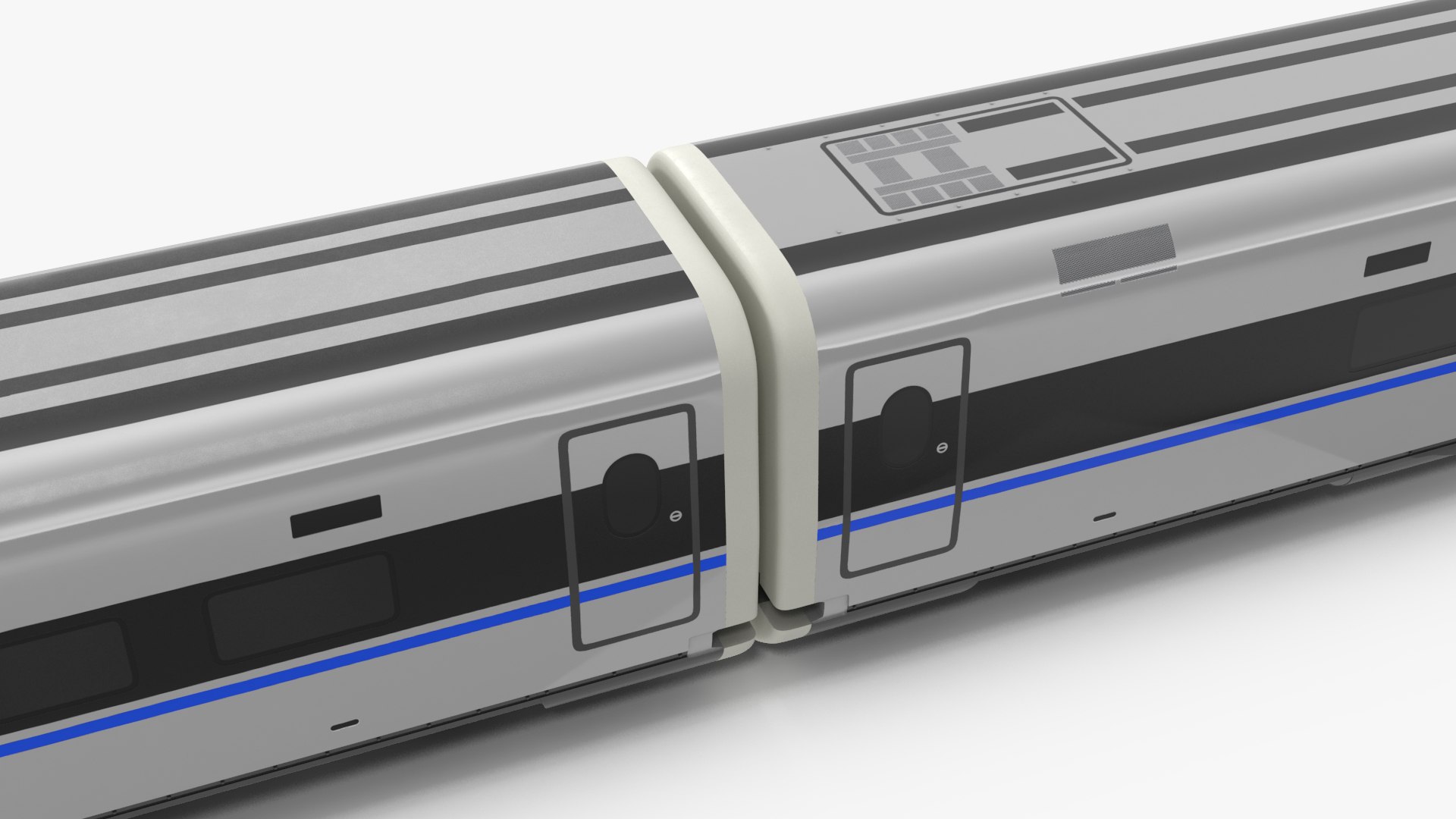 3D High Speed Bullet Train model - TurboSquid 2091429