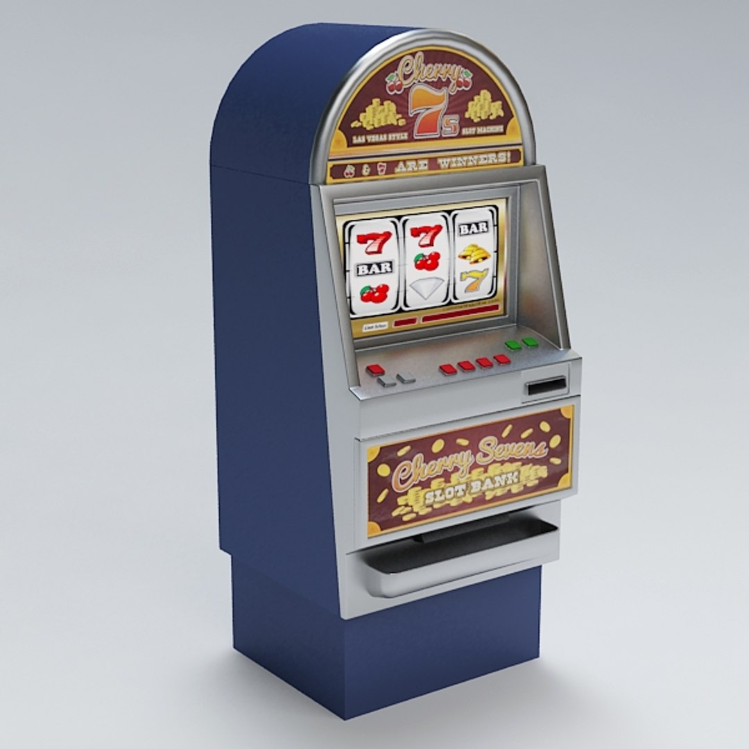 3d model slot machine