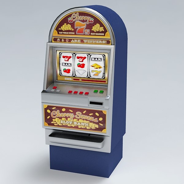 3d model slot machine