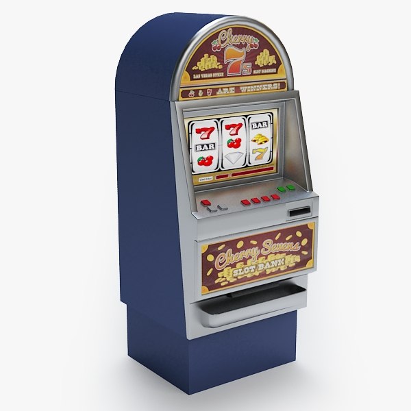 3d model slot machine