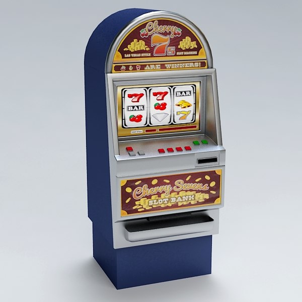 3d model slot machine