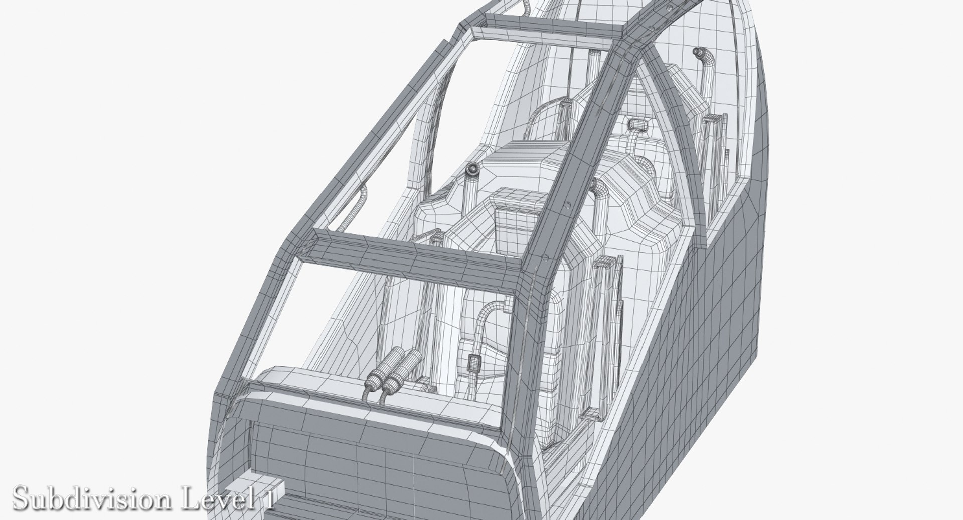 3ds Apache Helicopter Cockpit