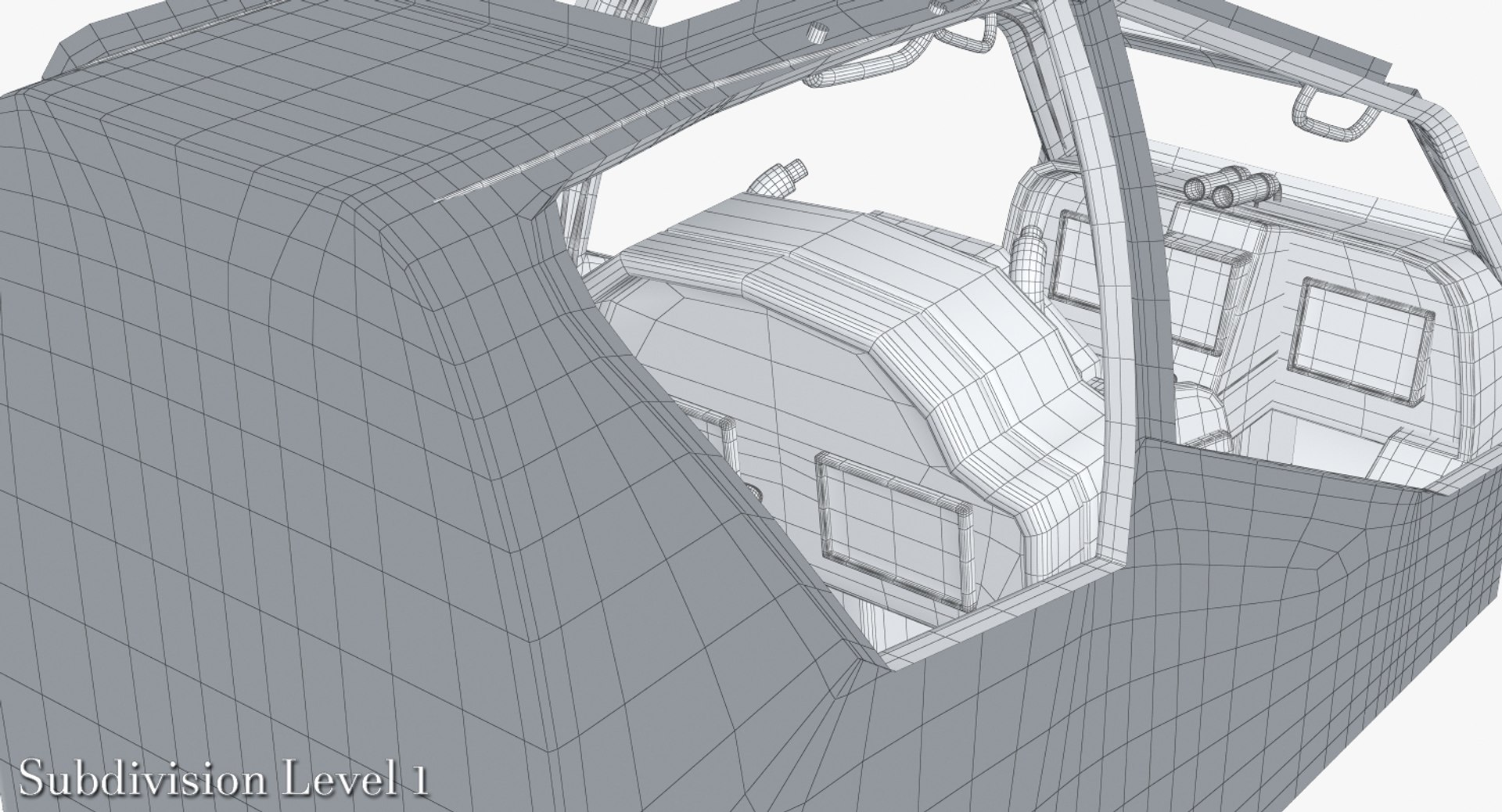 3ds Apache Helicopter Cockpit