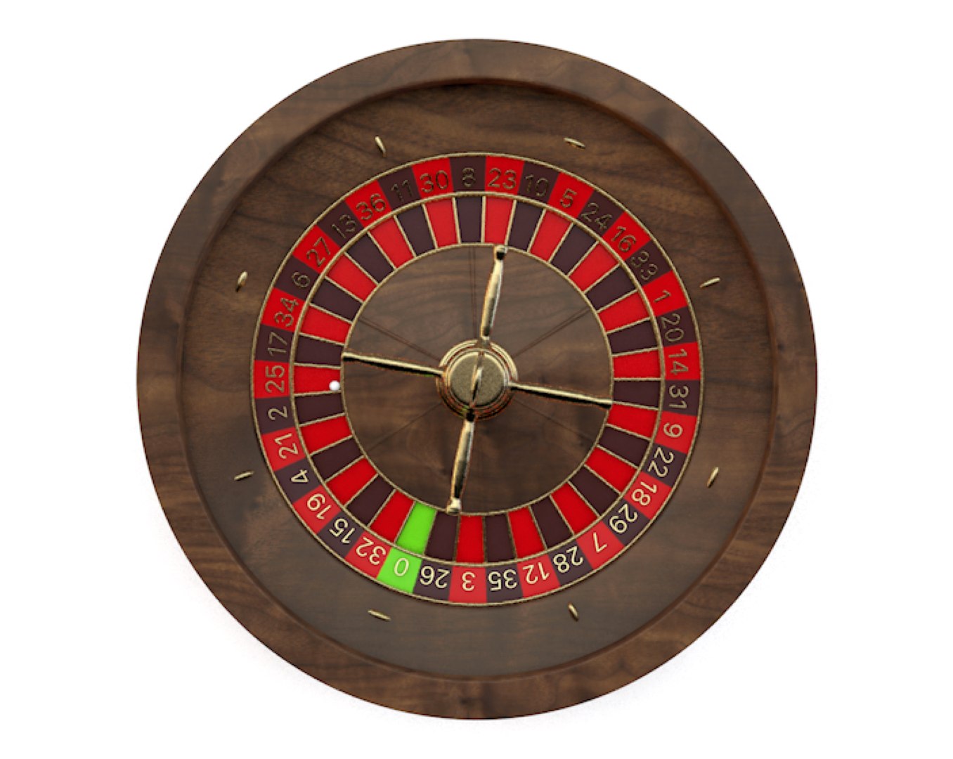 Roulette Wheel Model - TurboSquid 1475220