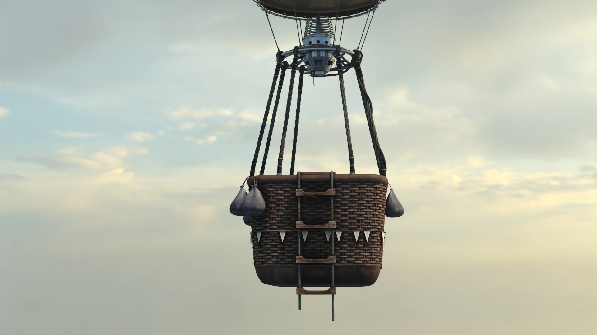 3D Hot Air Balloon - TurboSquid 2073393