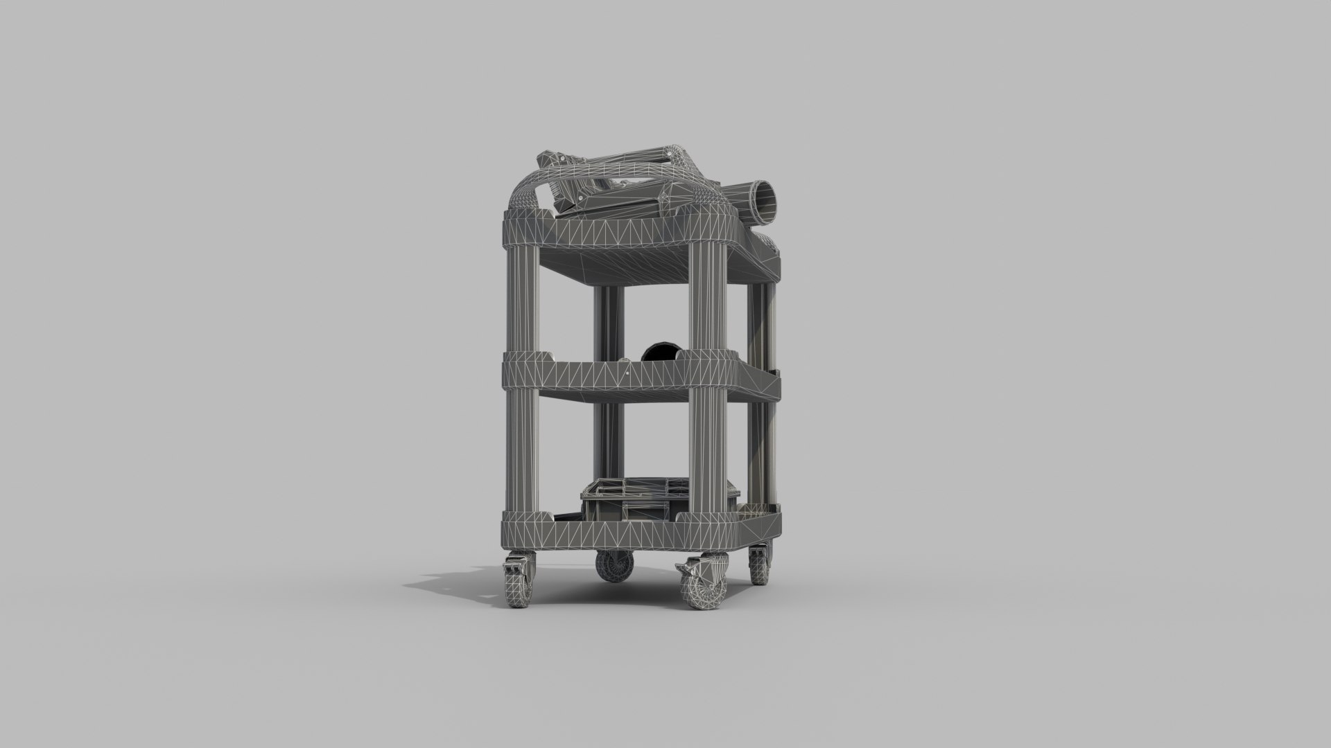 3D Racing Cart With Cooling Blowers Model - TurboSquid 2334808