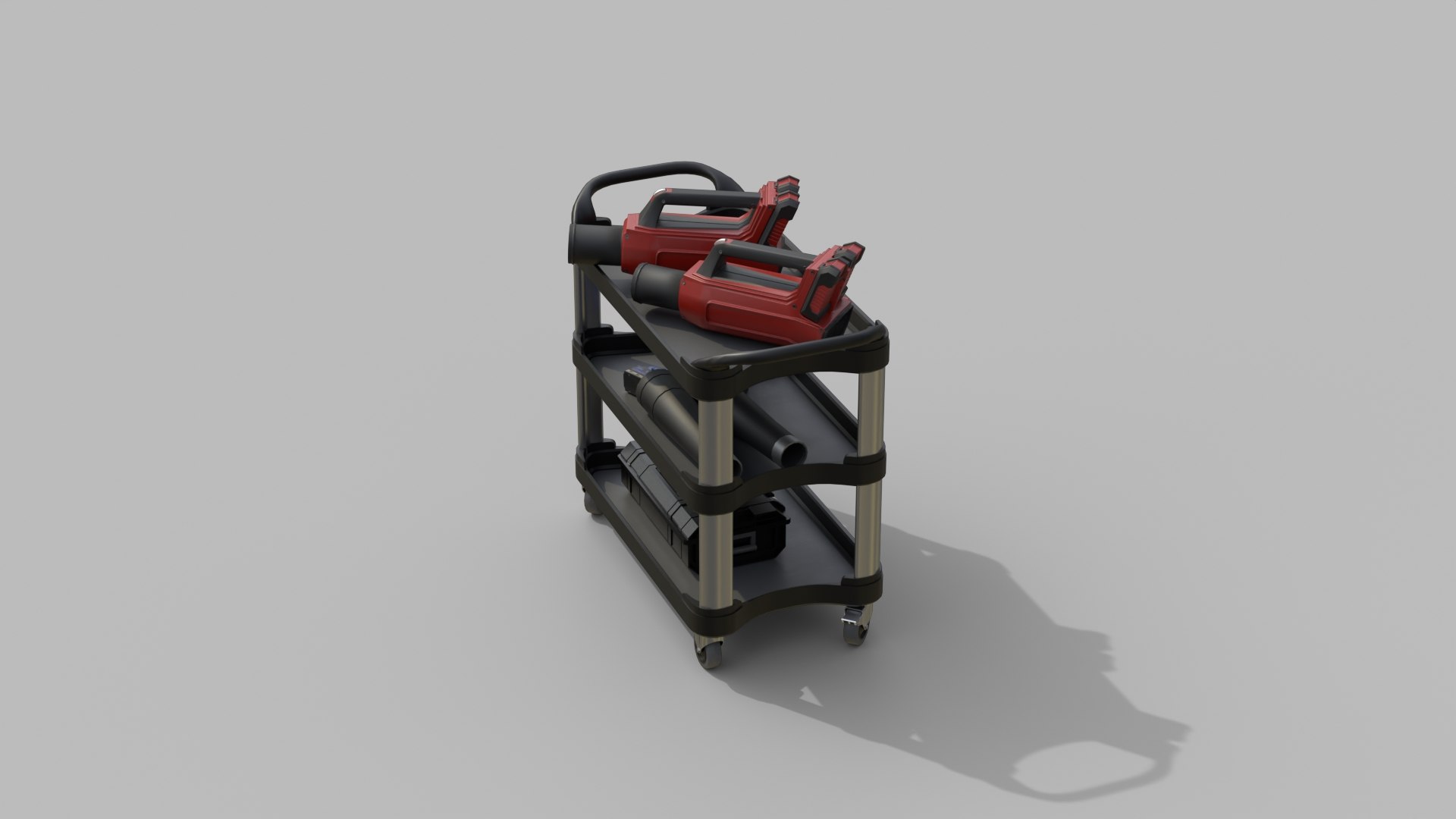 3D Racing Cart With Cooling Blowers Model - TurboSquid 2334808