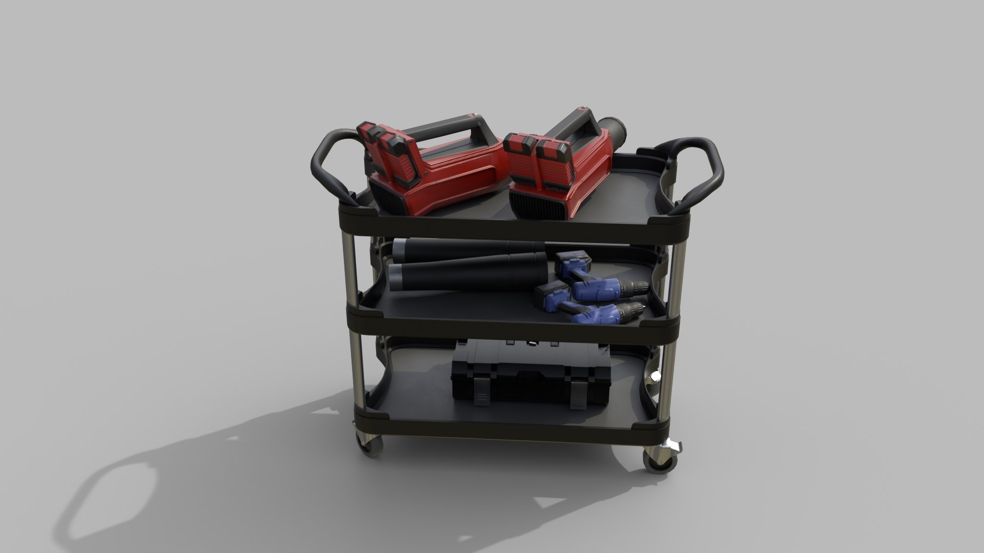 3D Racing Cart With Cooling Blowers Model - TurboSquid 2334808