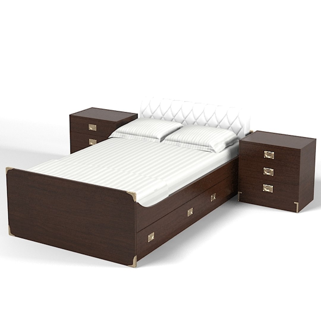 Neoform Moda Bed 3d Model