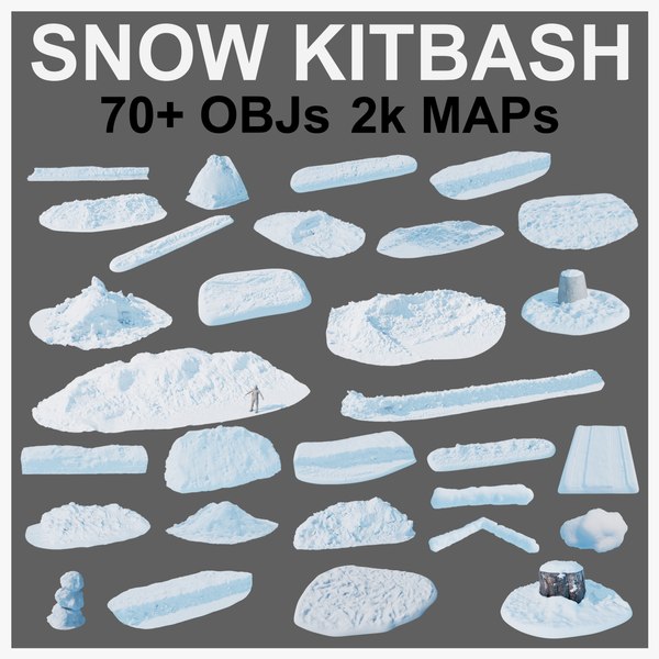 Snow 3D Models for Download | TurboSquid