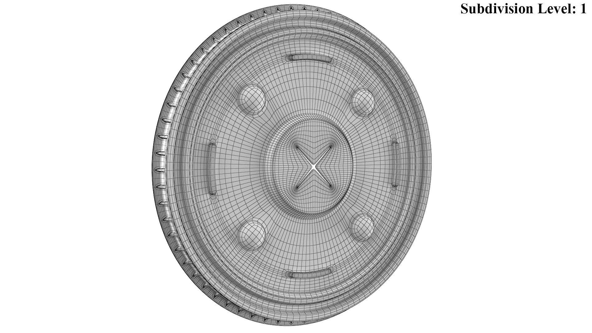 3D Model Lid For Plastic Cup - TurboSquid 1949047
